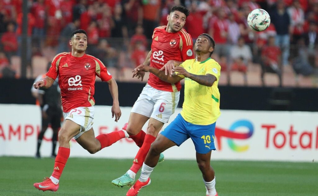 Last-gasp goal earns Sundowns Champions League final berth